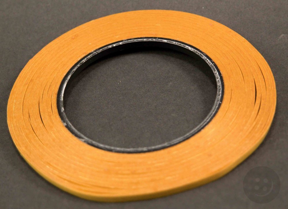 Double-sided sticky fabric tape stylefix (50 meters) - width 0,4 cm ...