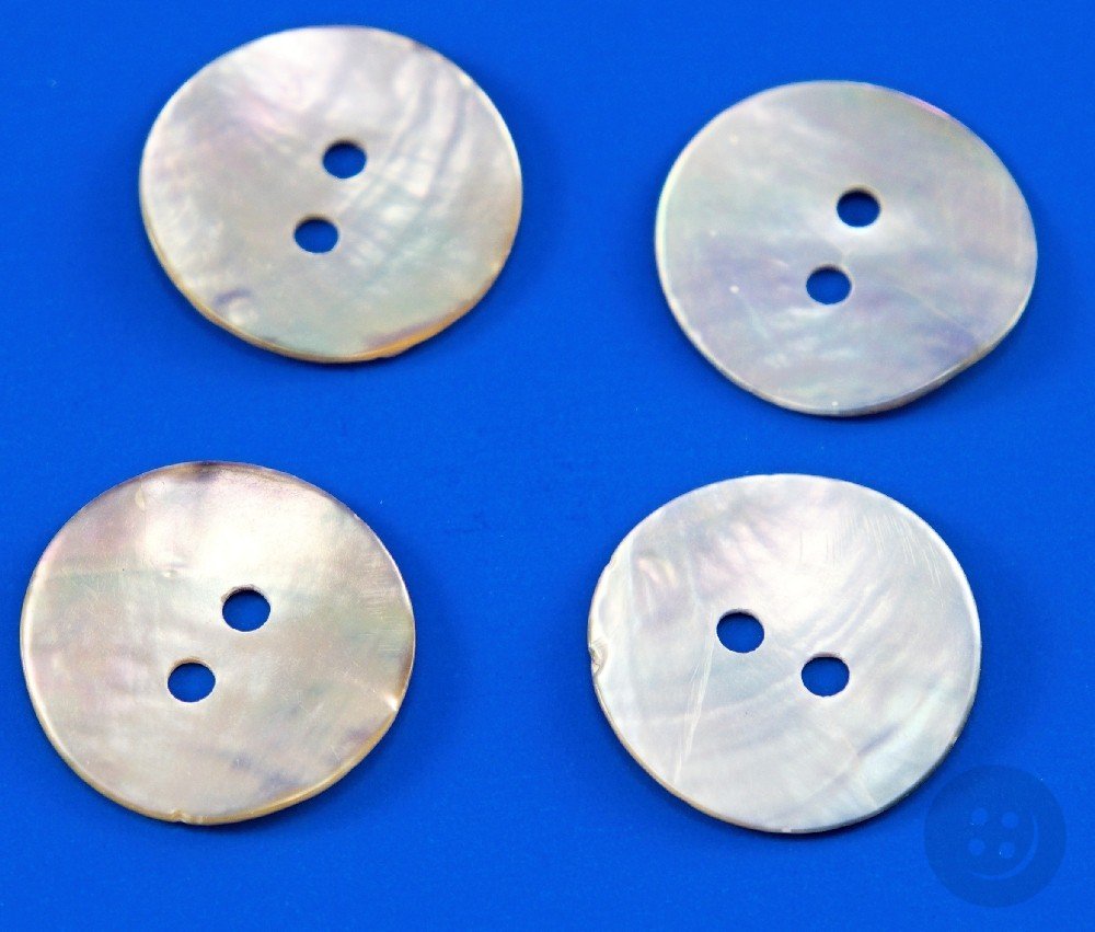 Pearl oyster shell button - diameter 1.8 cm :: Sewing-knitting.eu