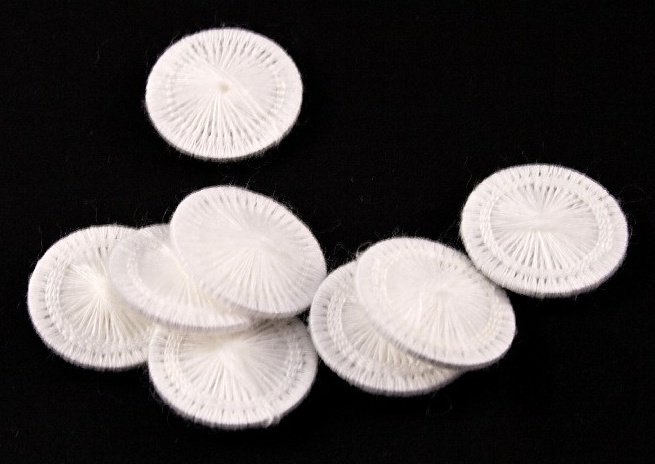 Linen and thread buttons :: Sewing-knitting.eu